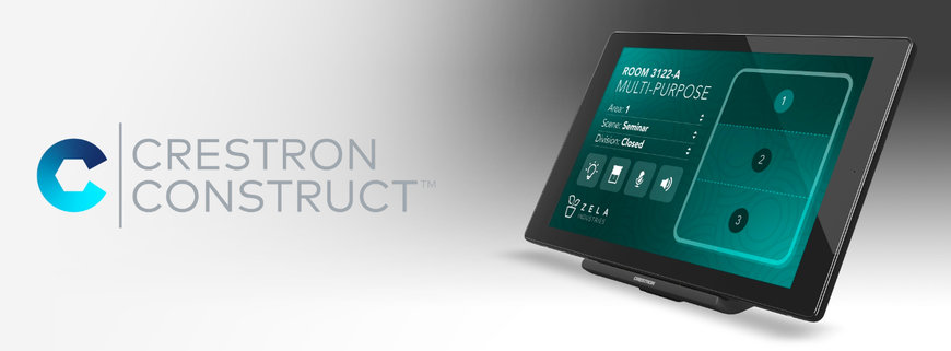 CRESTRON LAUNCHES NEW CRESTRON CONSTRUCT UI EDITING TOOL | Smart Building International